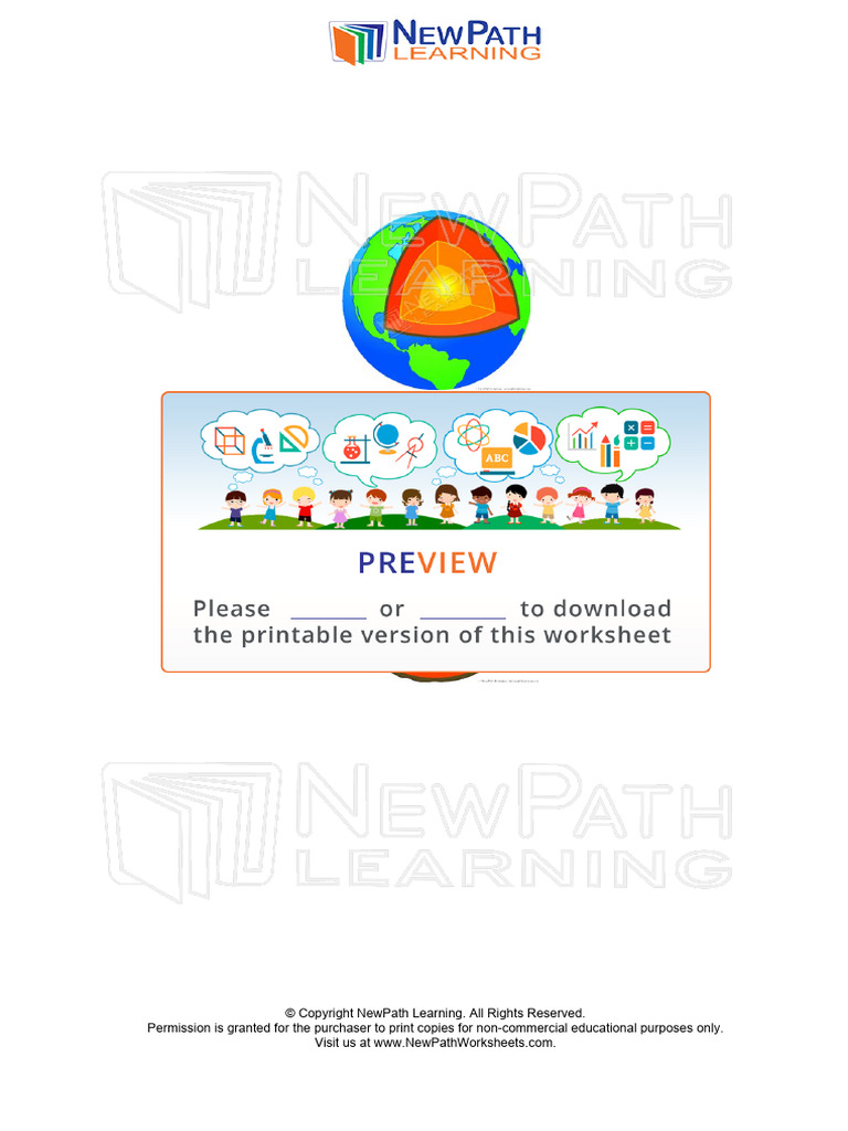 Study Guide Science Grade 4 Earth Inside and Out | PDF | Earthquakes ...