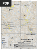 Peta Jalur Pendakian Gunung Gede-Pangrango | PDF