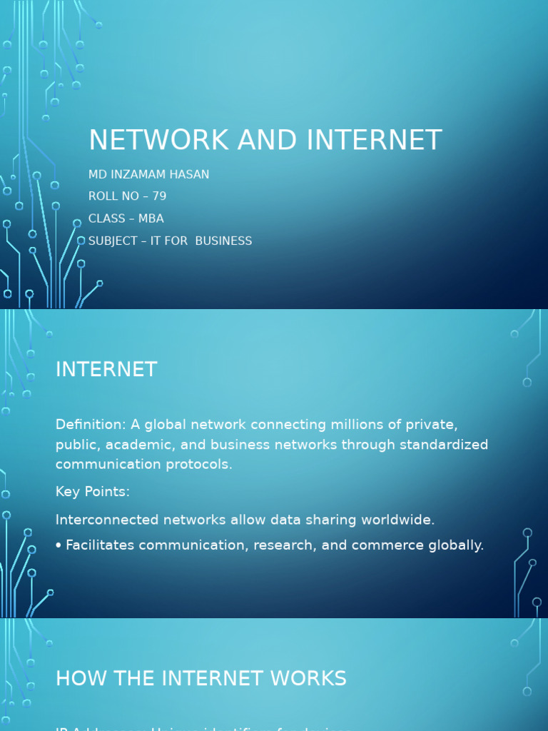 Understanding Internet and Networks | PDF | Computer Network | Internet