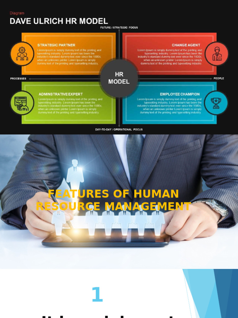 Features of Human Resource Management | PDF | Employment | Affirmative ...