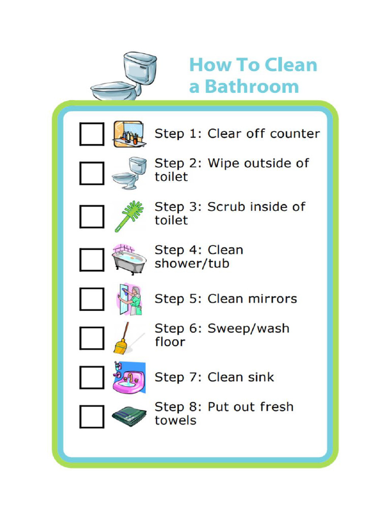 Check List Bathroom | PDF