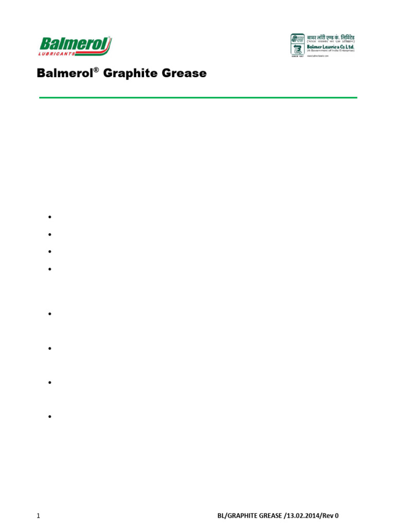 1482401007balmerol Graphite Grease | PDF | Graphite | Chemical Substances
