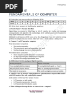 S4 Computer Sciences Exercises PDF | PDF | Mainframe Computer | Central Processing Unit