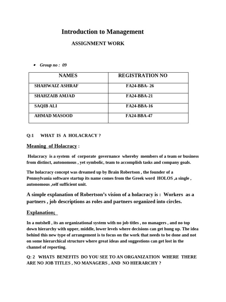 Introduction To Management | PDF | Social Psychology | Business