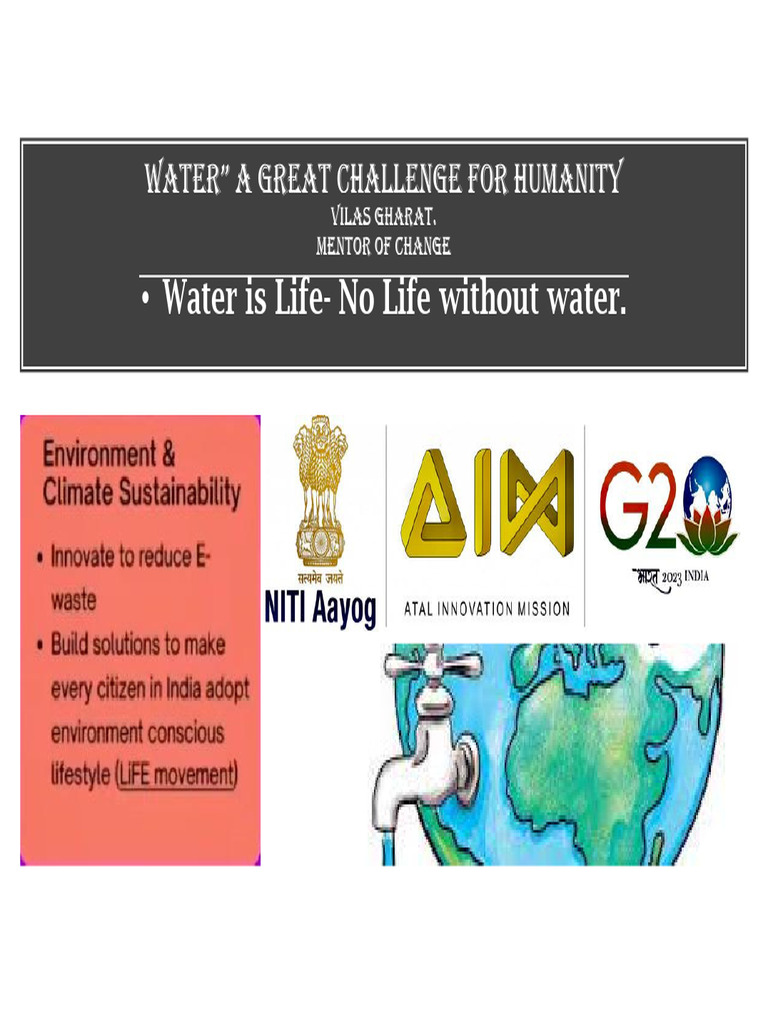 Water | PDF | Water | Water Scarcity