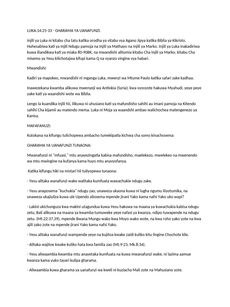 LUKA.14 - 25-33 - WPS Office | PDF