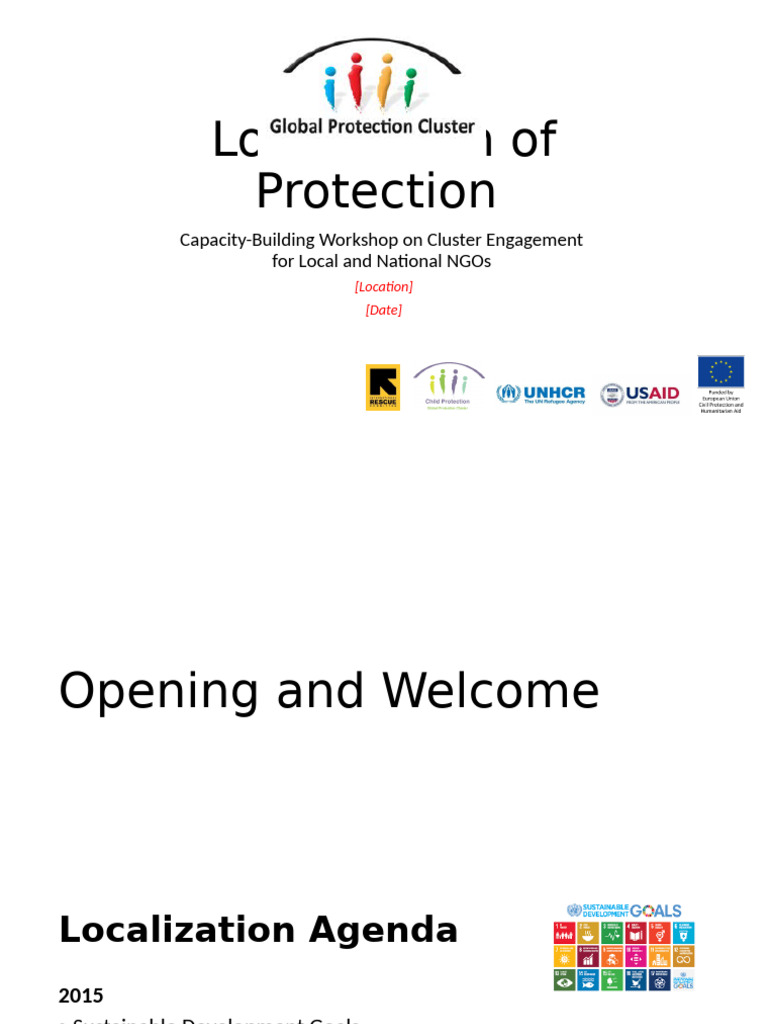 Irc Localization of Protection Workshop Powerpoint | PDF | Non ...