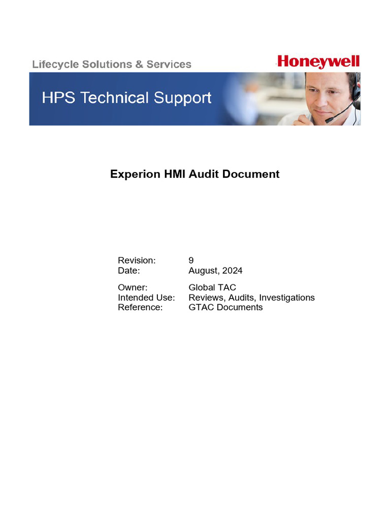 GTAC Experion Audit HMI Rev9 | PDF | Windows Registry | Directory ...