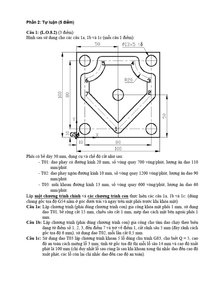 De Thi Tu Luan | PDF
