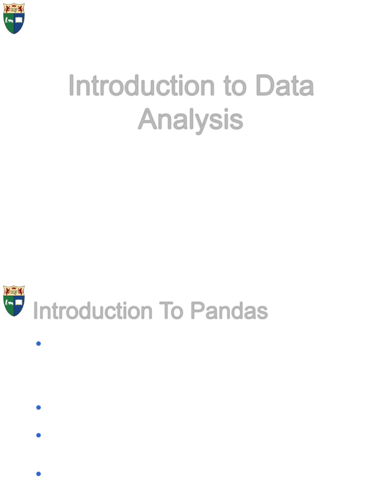 Pandas | PDF | Computer Programming | Computing Pandas | PDF | Computer Programming | Computing