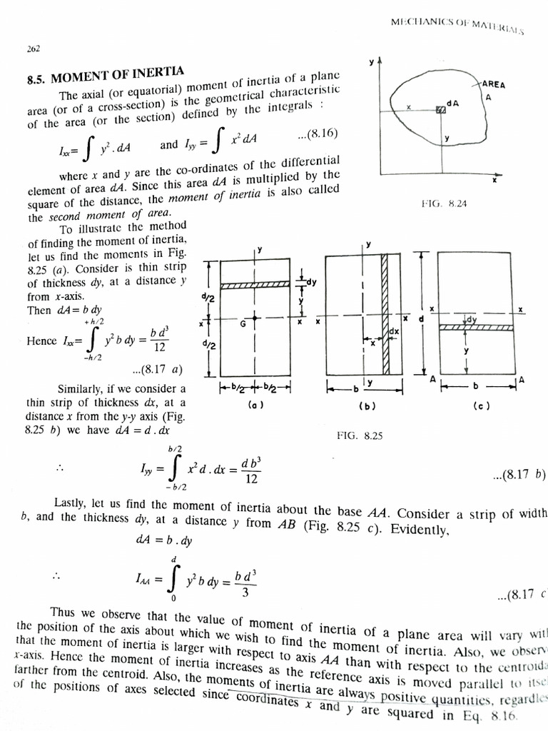 Moment of Inertia and Theorems | PDF
