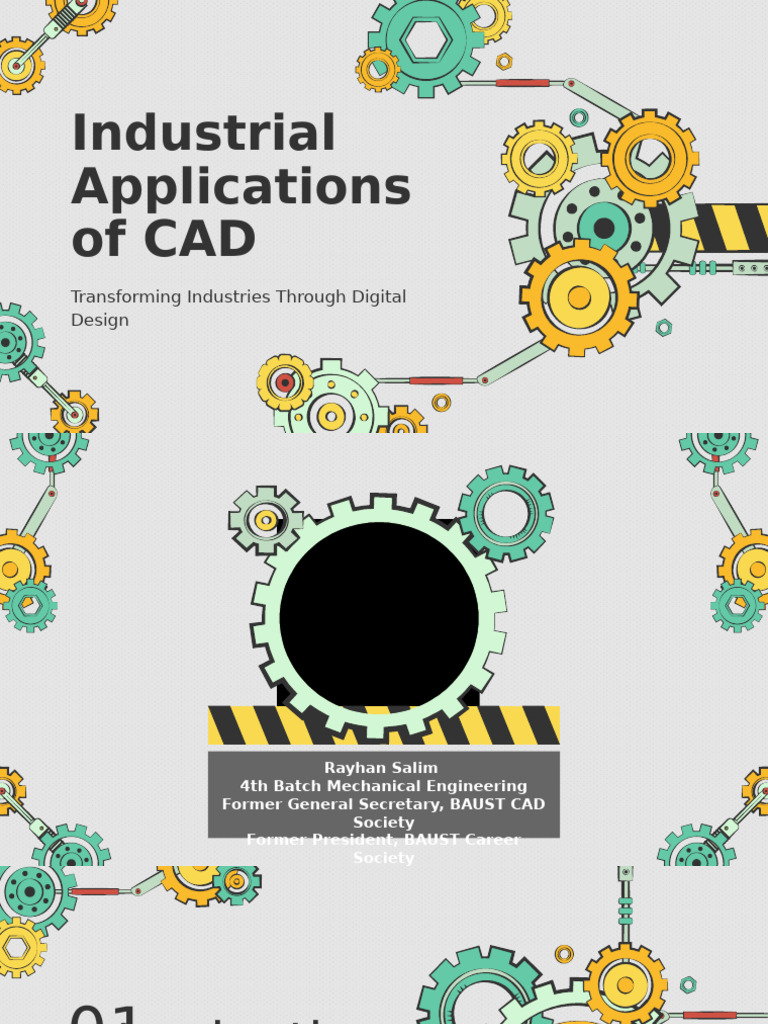 BAUST CAD Society - Webinar 2024 - Industrial Applications of CAD | PDF | Computer Aided Design ...