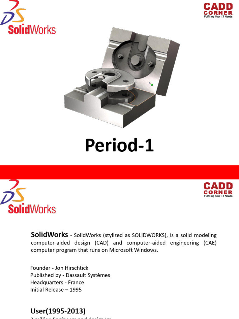 SolidWorks Overview and Training Guide | PDF
