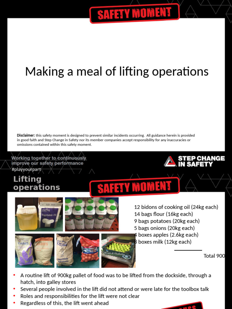 Lifting Operations Safety Guidelines | PDF | Occupational Safety And Health