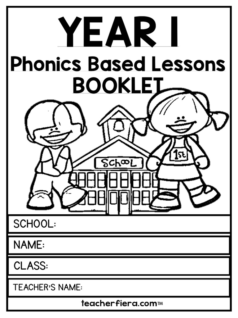 Y1 Phonics Based Lessons Booklet 2020 | PDF