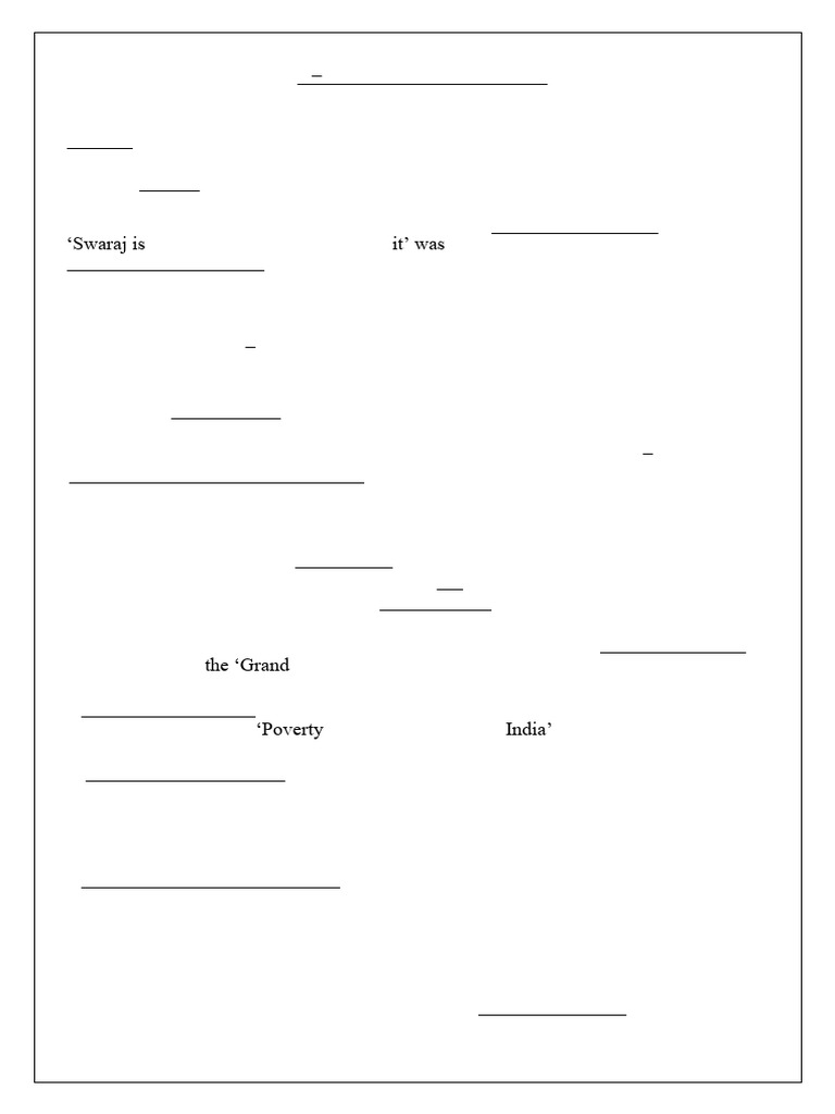 Xii History em Ss 2024 - 25 | PDF | Mahatma Gandhi | British Raj