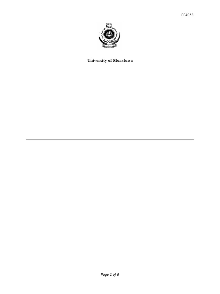 EE4063 Paper-2023 July-Moderated | PDF | Photovoltaic System | Physical Quantities