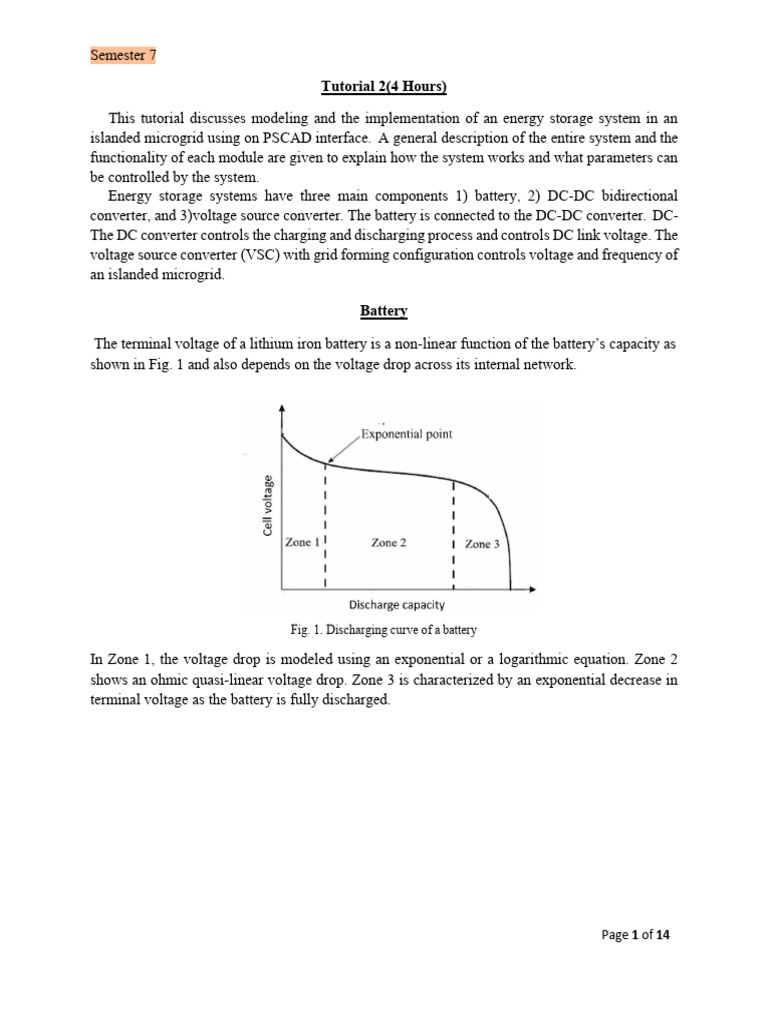 Computer-Aided Simulation For Validating Operation of Battery Energy Storage System in An ...