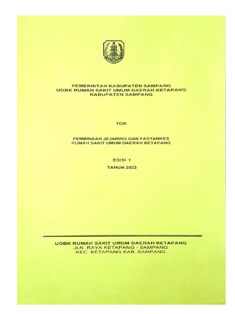 Pembinaan Jejaring Dan Fasyankes | PDF