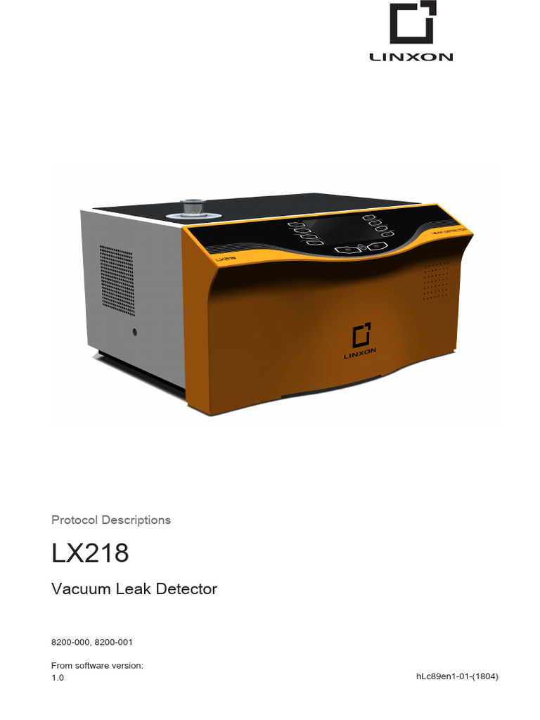 LX218 Protocol Description EN | PDF | Electrical Engineering | Data ...