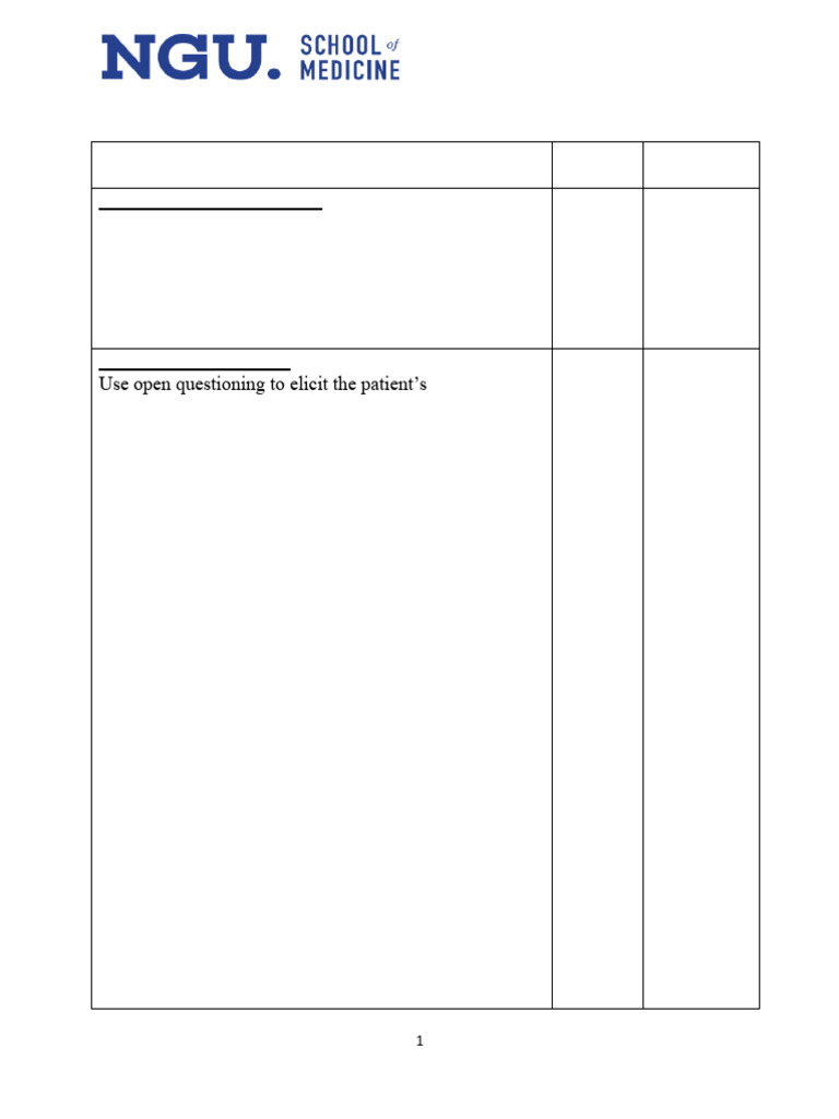 Rheumatology History Taking Checklist | PDF | Autoimmune Disease ...