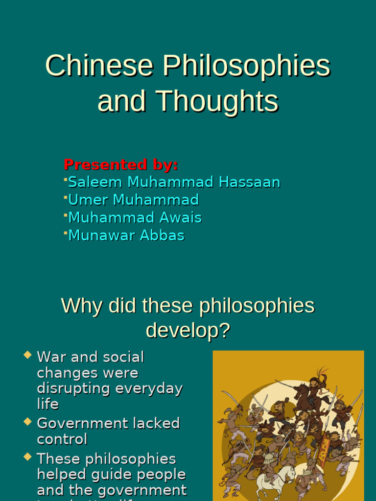 Chinese Philosophies New) | PDF | Confucianism | Confucius