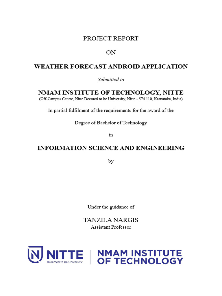 Madl Project Report Pdf Android Operating System Java Programming Language
