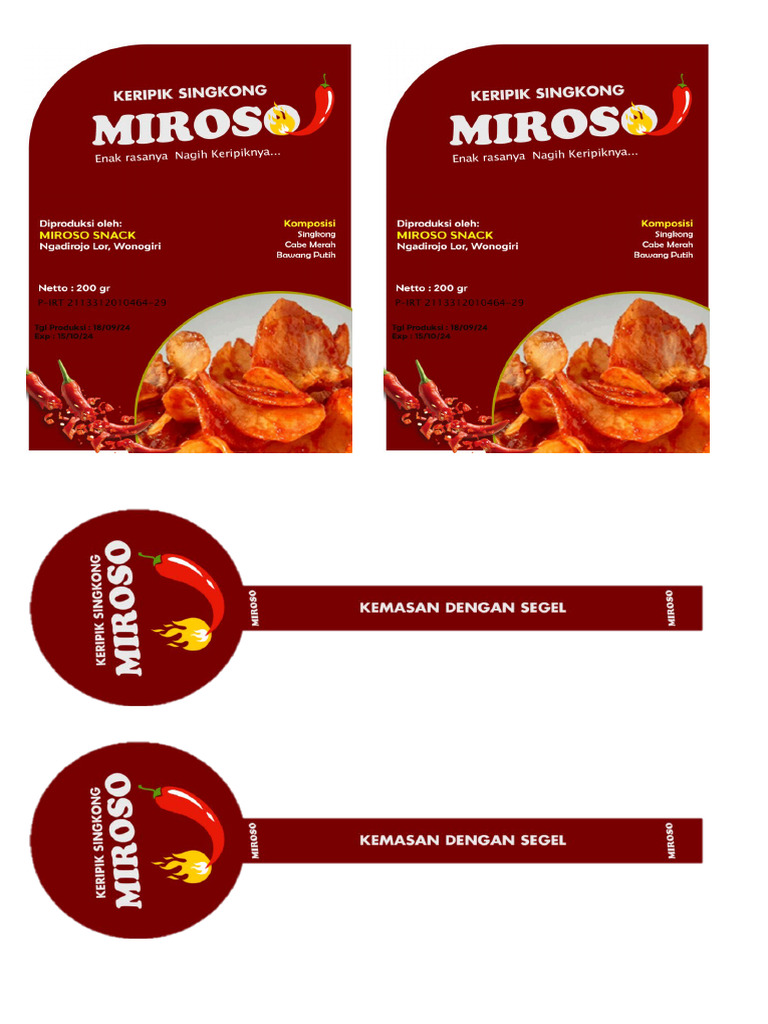 Miroso Segel | PDF