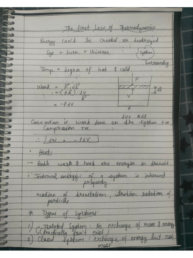Thermo Notes 3 | PDF