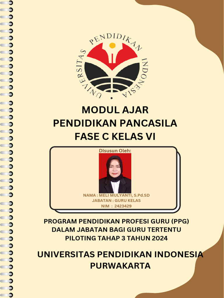 Modul Ajar Norma, PPG Piloting 3.fix | PDF | Karier & Perkembangan | Seni