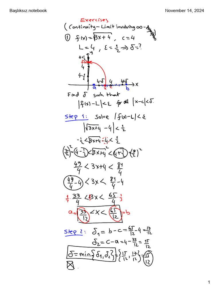 Exercise Calculus | PDF