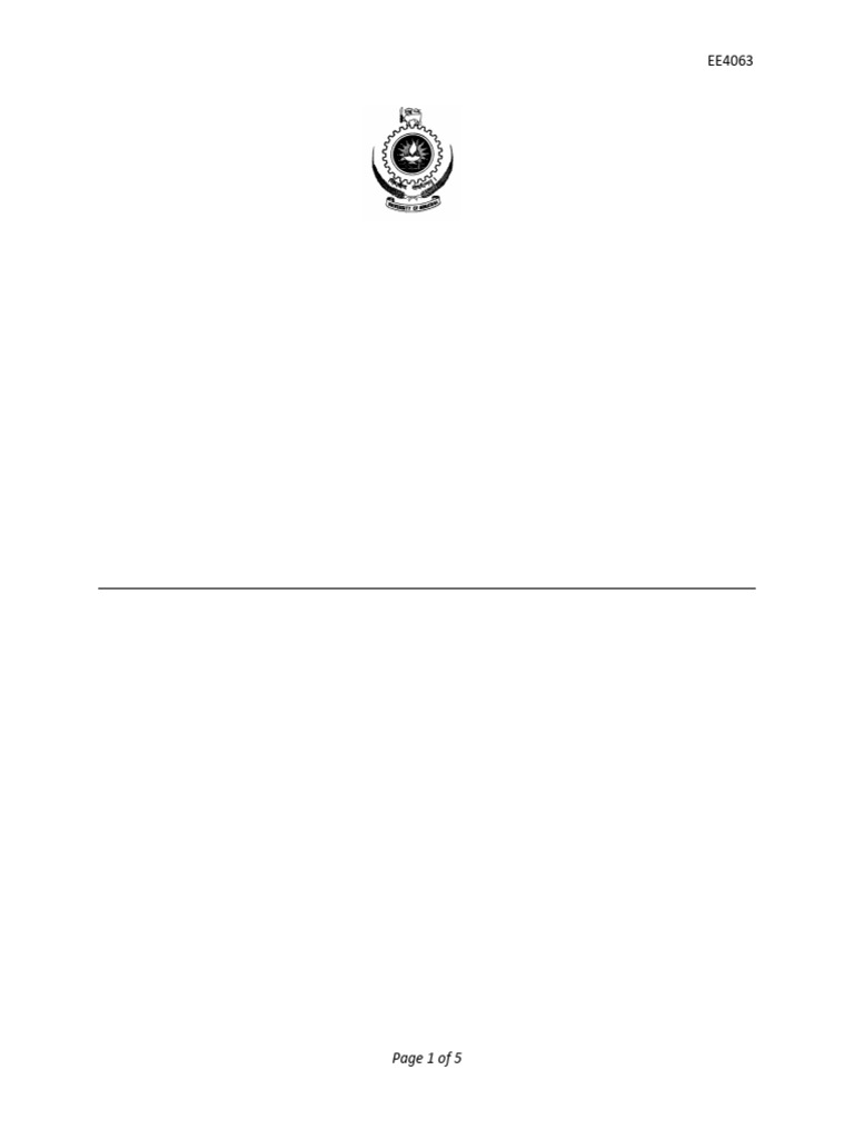 EE4063 Power Electronics and Applications II - 2021 May | PDF | Power Electronics | Power (Physics)