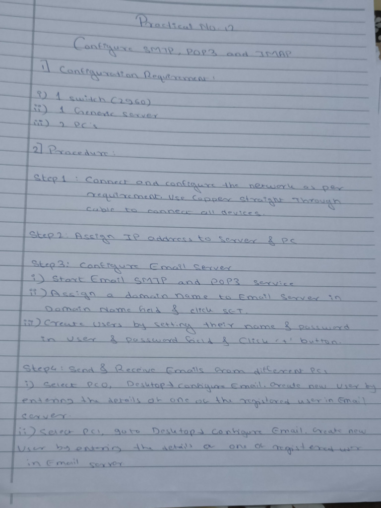 ACN Prac 12 | PDF | Technology & Engineering