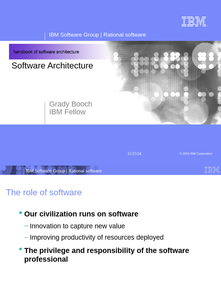 Software Architecture | PDF | System | Software Architecture