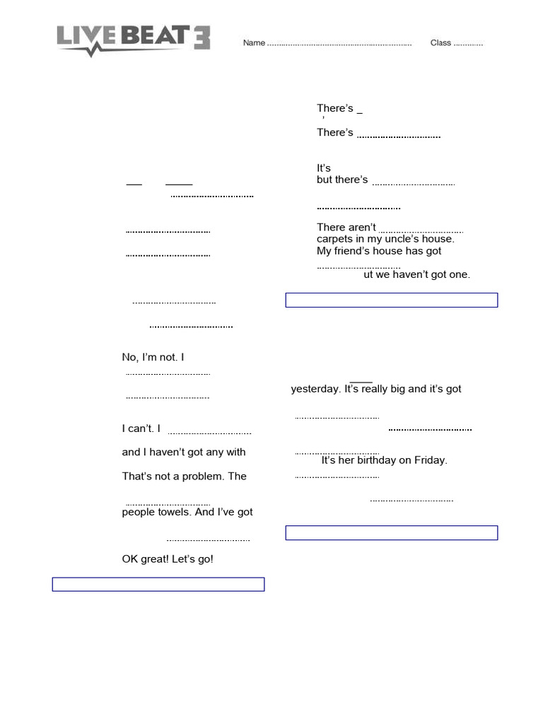 LB3 Unit Test Welcome B | PDF | Linguistics | Grammar