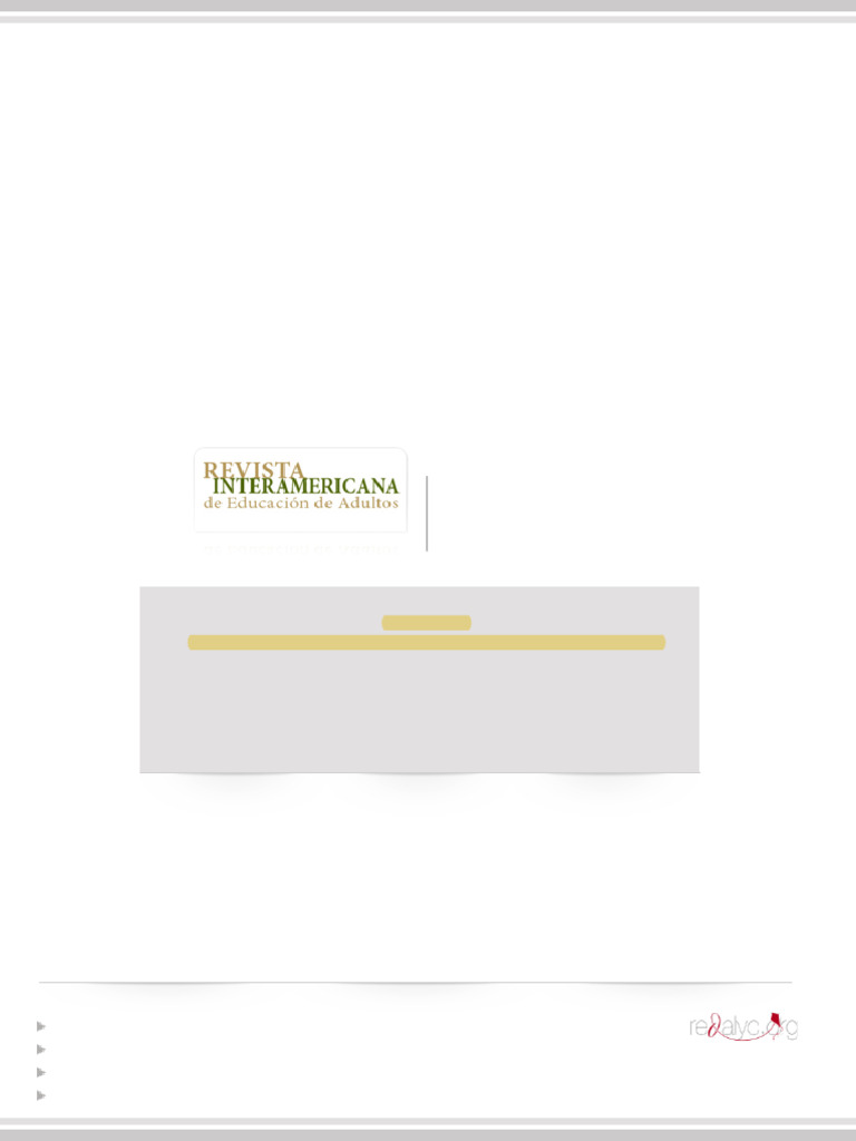 Kurlat (2011) | PDF | Literatura | El aprendizaje permanente