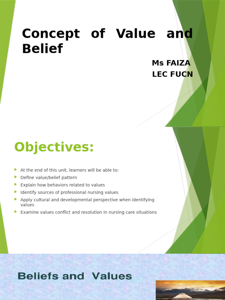 Understanding Values in Nursing Care | PDF | Nursing | Autonomy