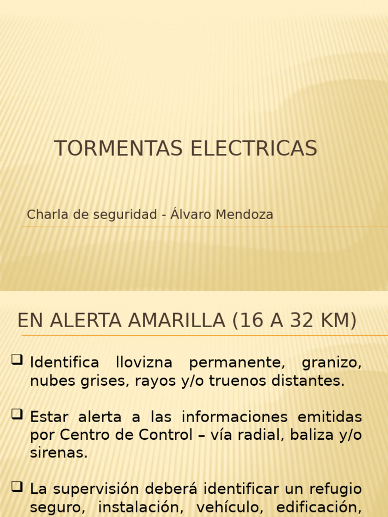 Tormentas Electricas | PDF