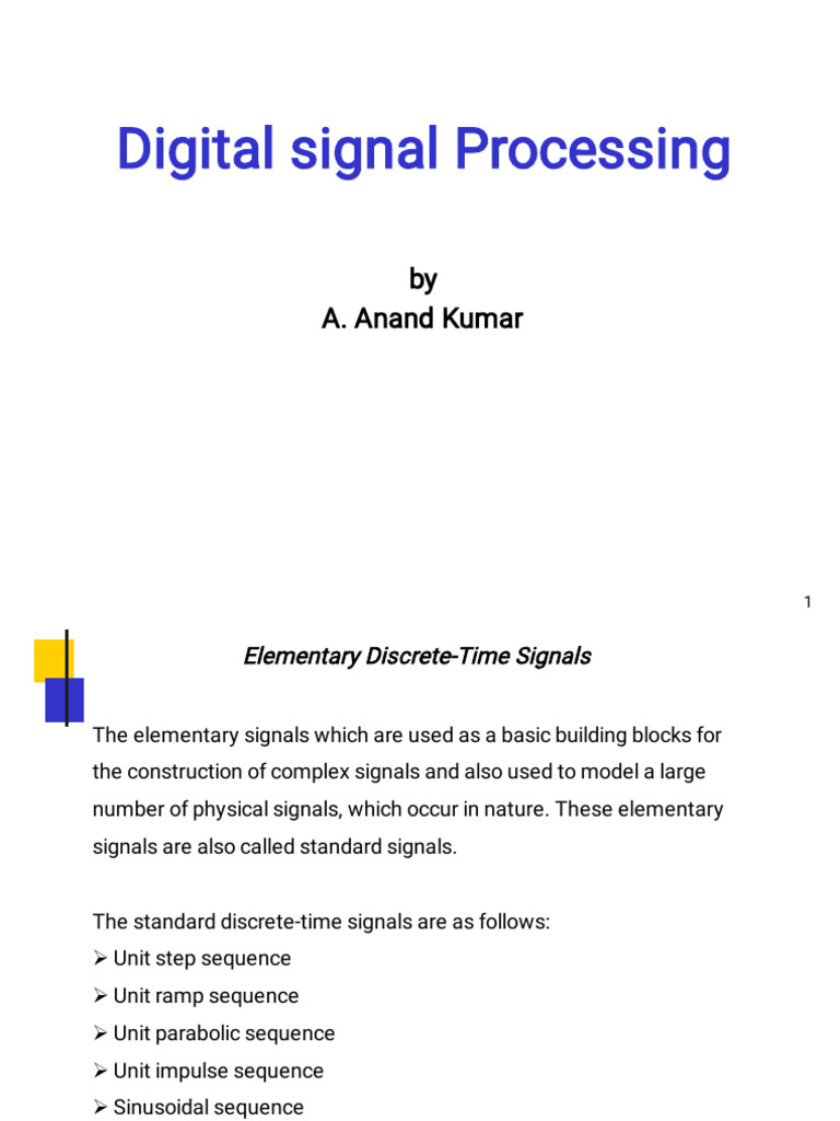 Lecture 02 | PDF | Discrete Time And Continuous Time | Electrical ... Lecture 02 | PDF | Discrete Time And Continuous Time | Electrical ...