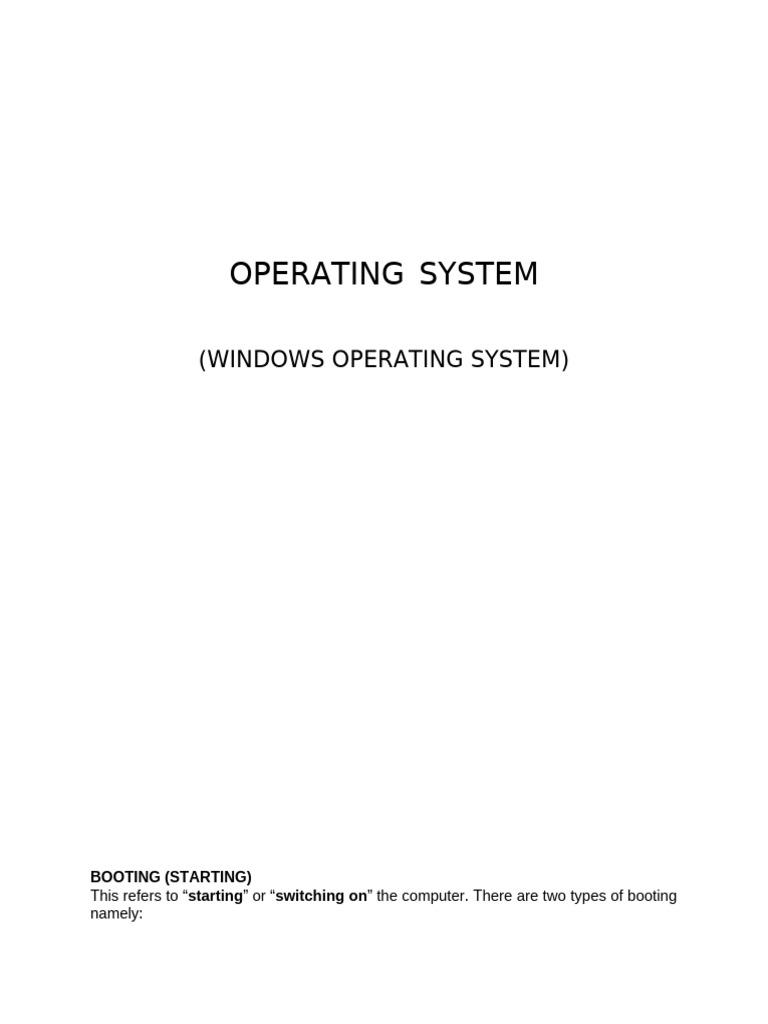 Gaadlight OPERATING SYSTEM Manual | PDF | Computer File | Icon (Computing)