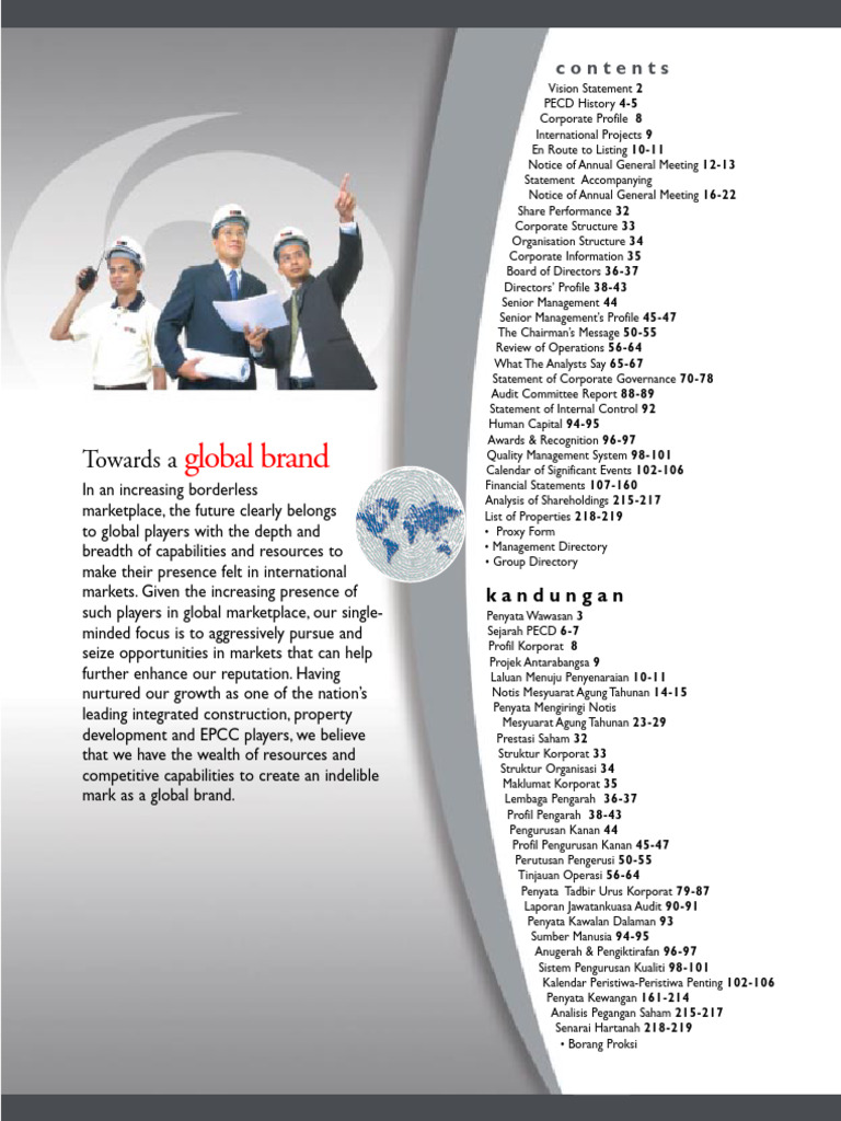 PECD 2005 - Corporate Profile | PDF | Business