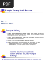 Pertemuan 9 Statika - Rangka Batang Titik Buhul | PDF