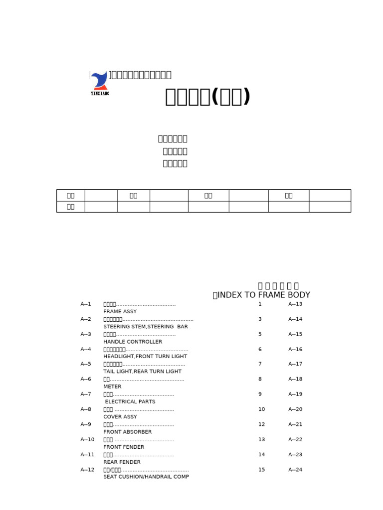 Castor 300 chassis catalogue | PDF