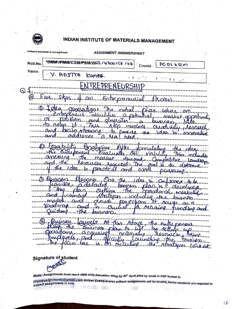 Sem 4 Entrpreneurship - Compressed | PDF