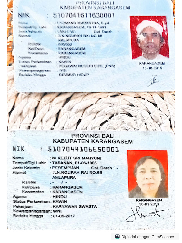KTP Suami Istri | PDF