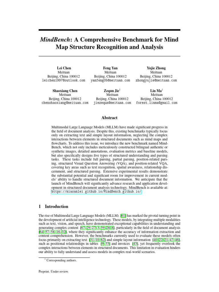MindBench A Comprehensive Benchmark For Structured Document Analysis ...
