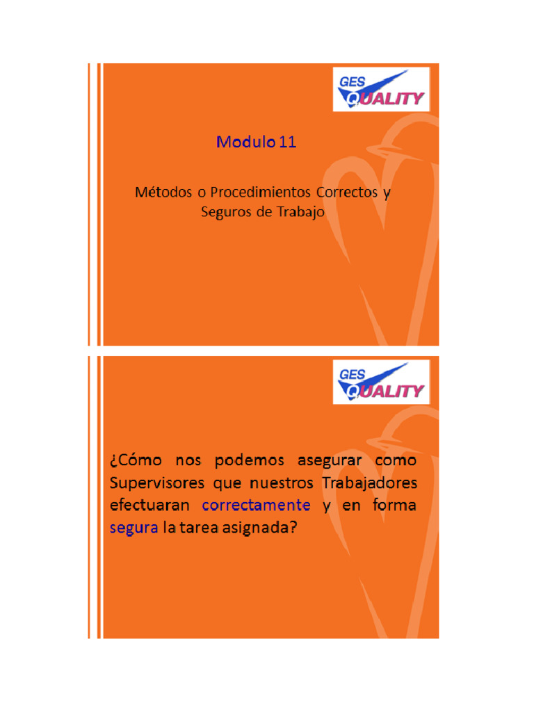 Presentación Modulo 11. | PDF