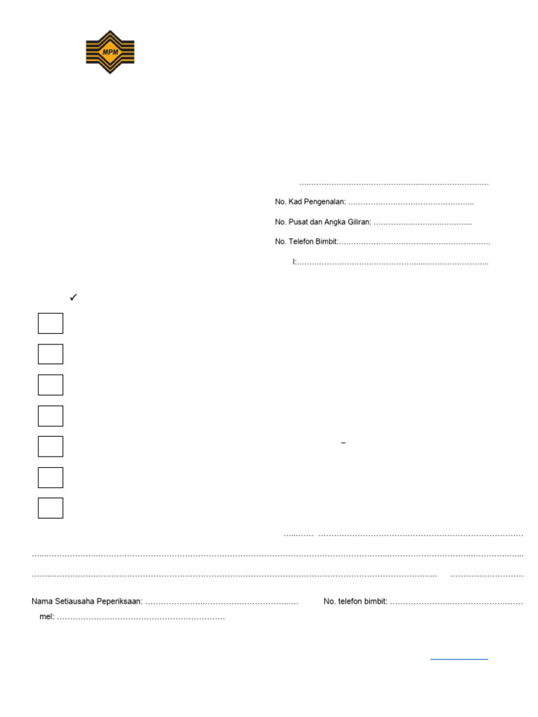 STPM - K14 Pindaan 2024 - Edited 13.06.2024 | PDF