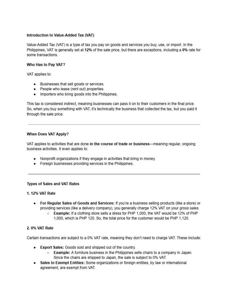NIRC | PDF | Value Added Tax | Invoice