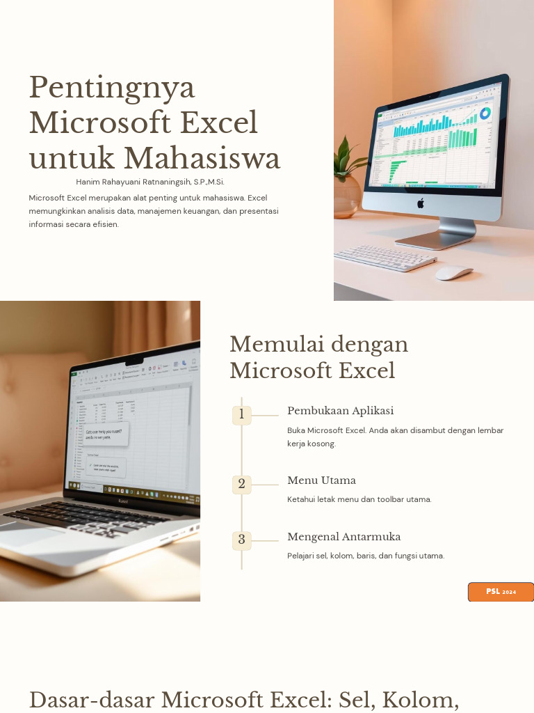 Pentingnya Microsoft Excel Untuk Mahasiswa | PDF
